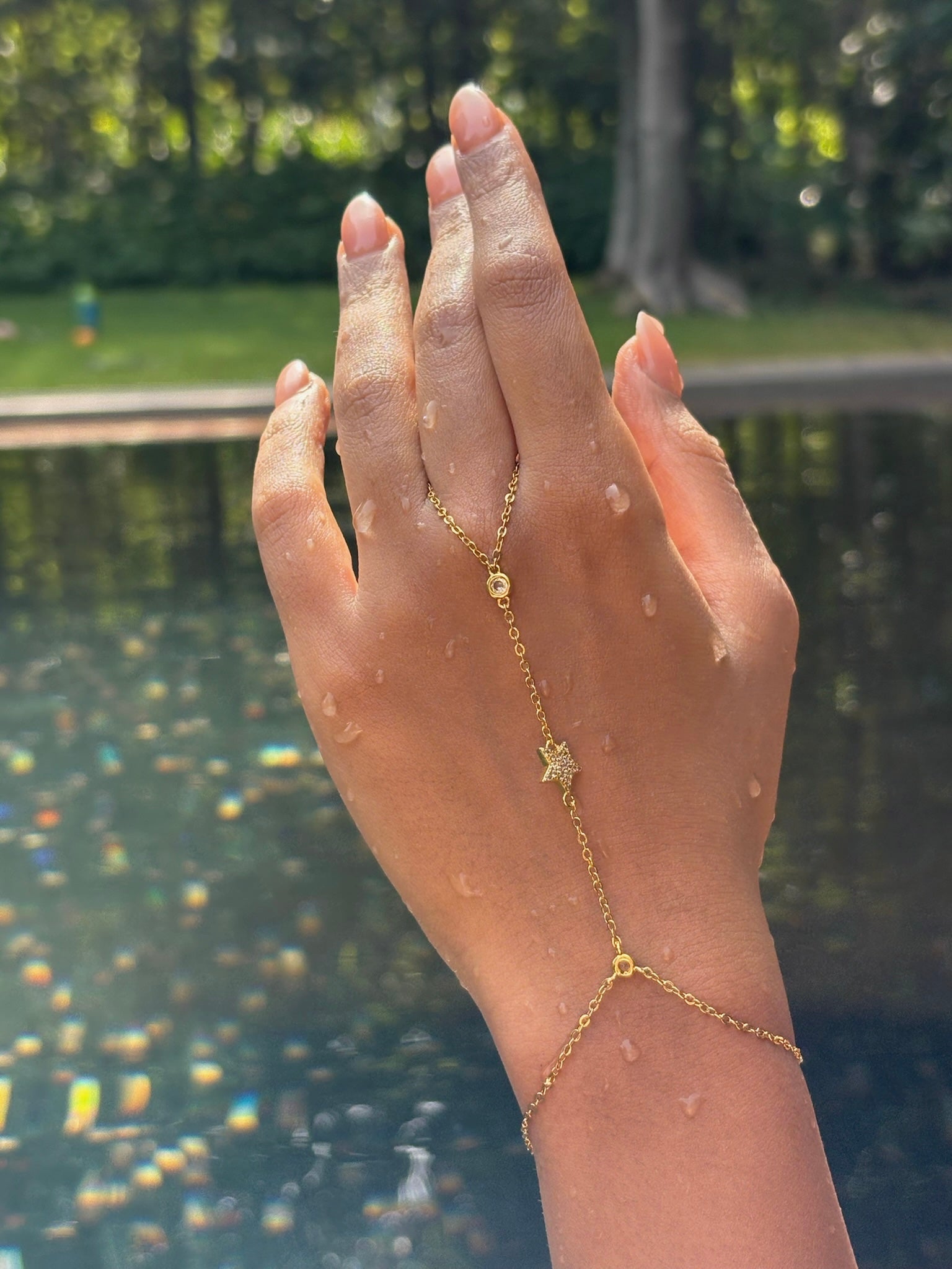 Star hand chain – Wild Child Jewels